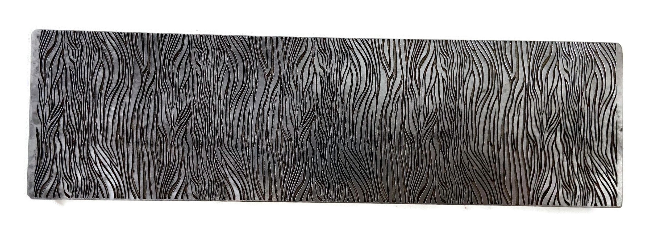 Potter USA - Fine Tools. Pattern Plate RMP176 Zebra Wood
