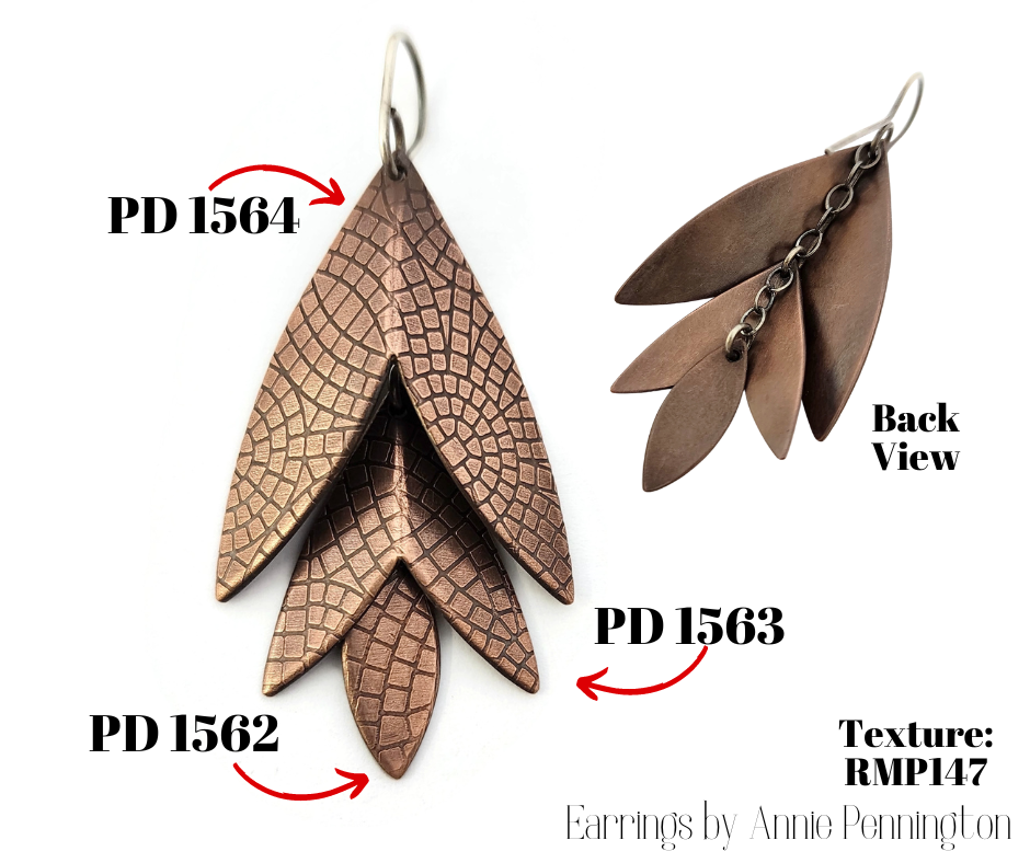 Potter USA - Fine Tools. Pancake Die 1563 Med. Double Marquise