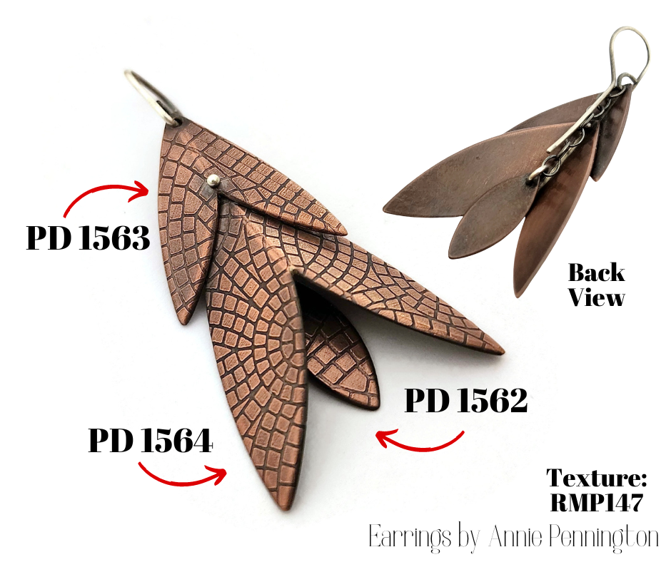 Potter USA - Fine Tools. Pancake Die 1563 Med. Double Marquise