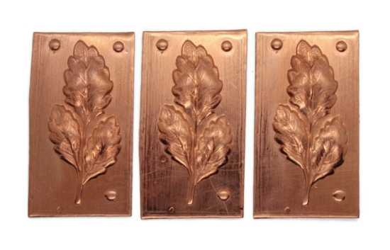Potter USA - Fine Tools. Copper Stamping Realistic Leaves